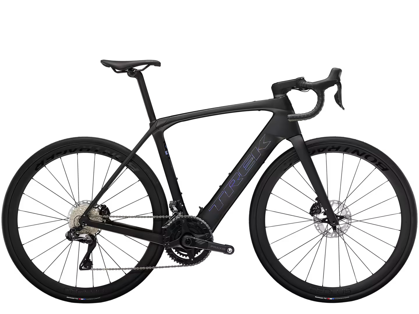 Trek Domane+ SLR 7 Shimano Ultegra 12 Speed Matte Deep Smoke – Arch Cycles